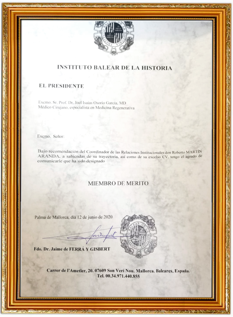 Dr. Joel I. Osorio. MD, MS, ABAARM, FAARM, FSCM – RegenerAge® Elite Clinic